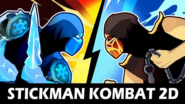 Stickman Kombat 2D Game 🕹️ Play Online Now