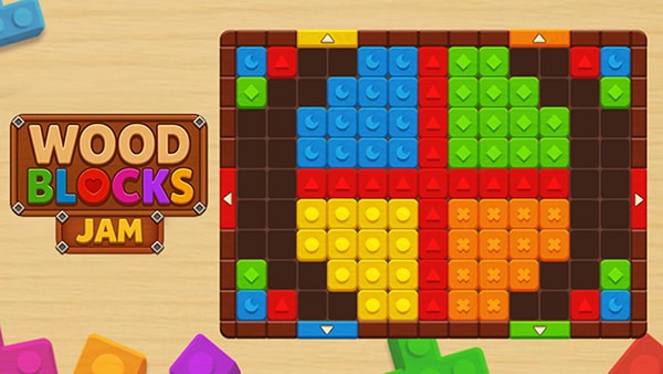 Wood Blocks Jam Game 🕹️ Play Online Now
