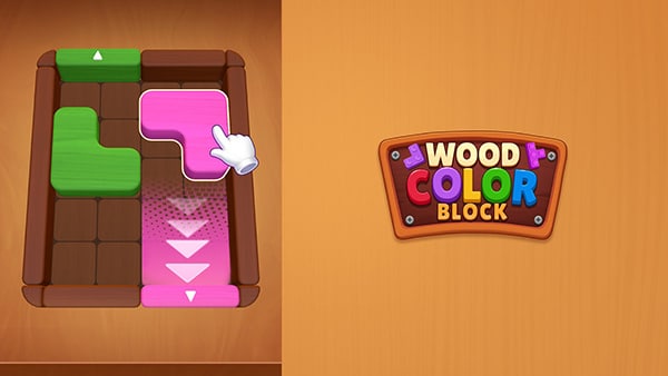 Wood Color Block Game 🕹️ Play Online Now
