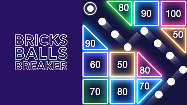 Bricks Balls Breaker Game 🕹️ Play Online Now
