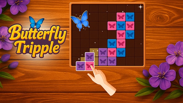 Butterfly Triple Game 🕹️ Play Online at RoundGames