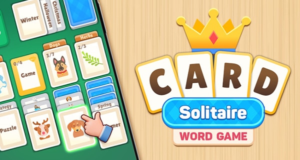 Card Solitaire: Word Game 🕹️ Play Online Now