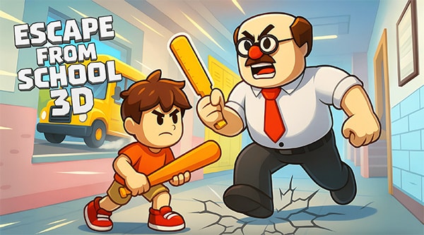 Escape from School 3D Game 🕹️ Play Online Now