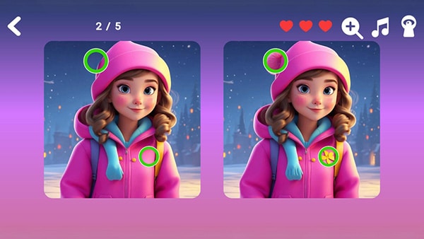 Find the Differences: Animals and New Year Game
