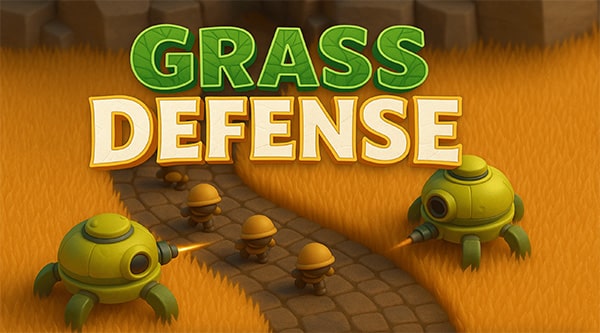 Grass Defense Game 🕹️ Play Online at RoundGames