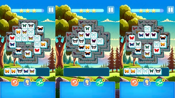 Matching Tiles: Butterflies Game 🕹️ Play Online Now