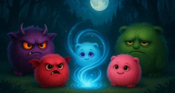 Merge Monsters: Fluffy Frenzy Game 🕹️ Play Online Now