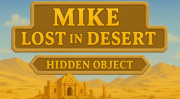 Mike Lost In Desert: Hidden Object Game 🕹️ Play Online