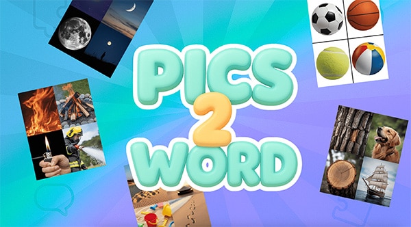 Pics 2 Word Game 🕹️ Play Online Now at RoundGames