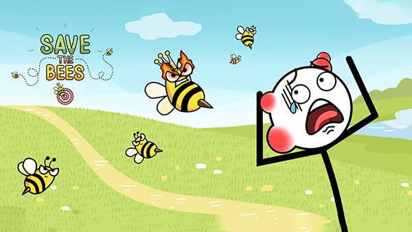 Save the Bees Game 🕹️ Play Online at RoundGames