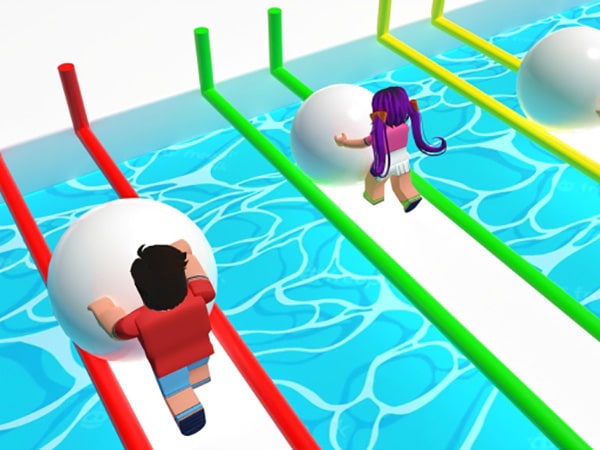 Snow Ball Racing Multiplayer Game 🕹️ Play Online Now