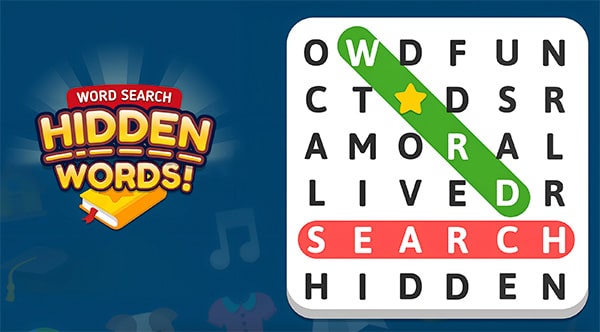 Word Search: Hidden Words Game 🕹️ Play Online Now
