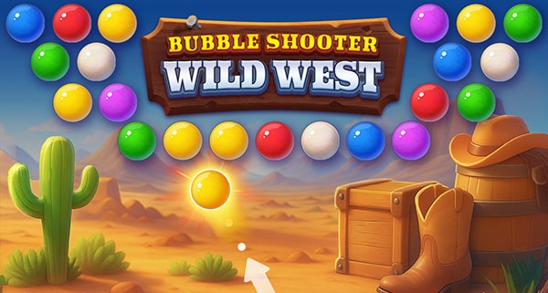 Bubble Shooter: Wild West Game 🕹️ Play Online Now