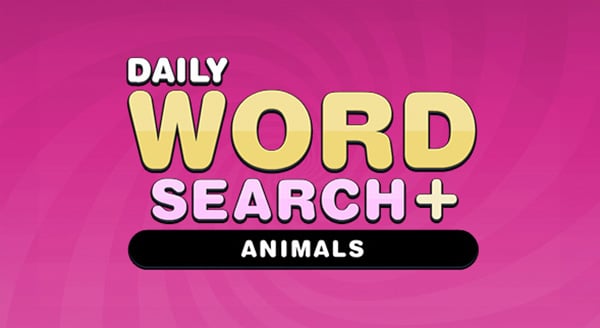 Daily Word Search Plus: Animals Game 🕹️ Play Online