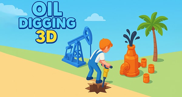 Oil Digging Game 🕹️ Play Online Now at RoundGames
