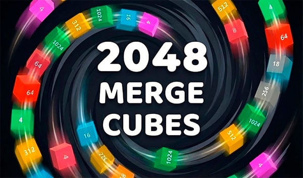 2048 Merge Cubes Game 🕹️ Play Online Now
