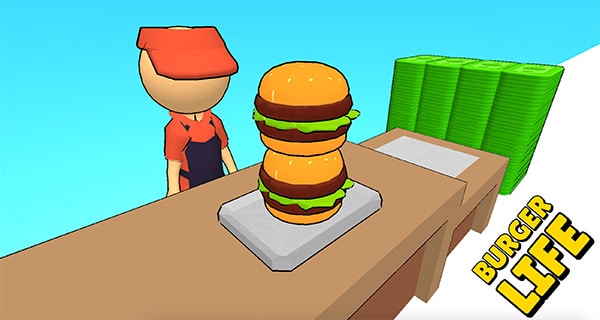 Burger Life Game 🕹️ Play Online Now at RoundGames