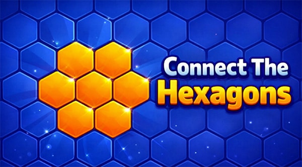 Connect The Hexagons Game 🕹️ Play Online Now