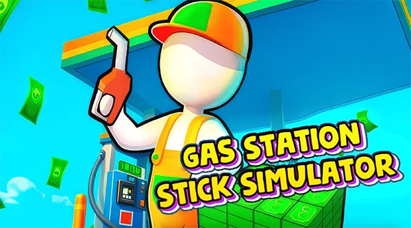 Gas Station: Stick Simulator Game 🕹️ Play Online Now