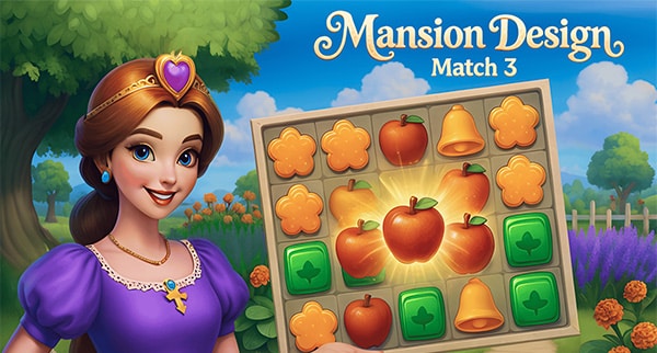 Mansion Design: Match 3 Game 🕹️ Play Online Now