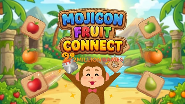 Mojicon Fruit Connect Game 🕹️ Play Online Now