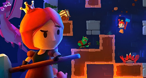 Princess and Hammer: Tower Escape Game Online