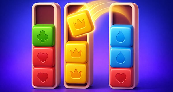 Tiles Sort Puzzle Game 🕹️ Play Online at RoundGames