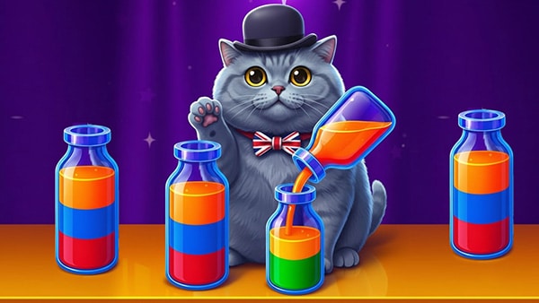 Water Sort: Collections Game 🕹️ Play Online Now