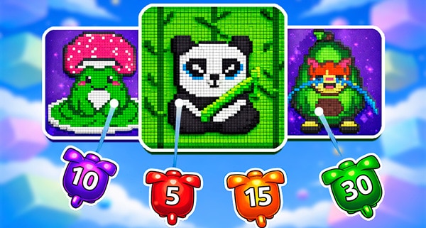 Clear the Pixels Game 🕹️ Play Online at RoundGames