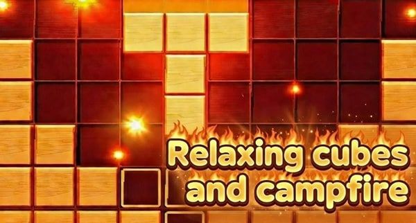 Relaxing Cubes and Campfire Game 🕹️ Play Online