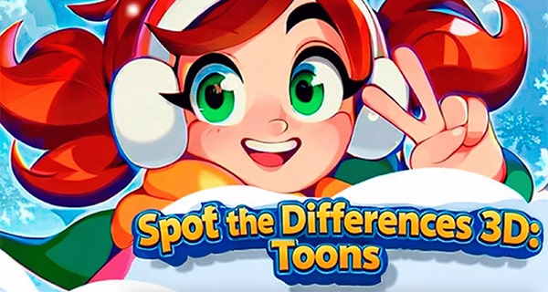 Spot the Differences 3D: Toons Game 🕹️ Play Online