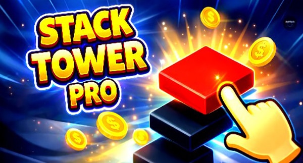 Stack Tower Pro Game 🕹️ Play Online at RoundGames