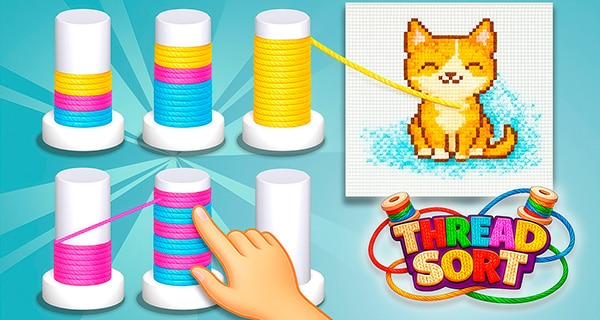 Thread Sort Game 🕹️ Play Online at RoundGames