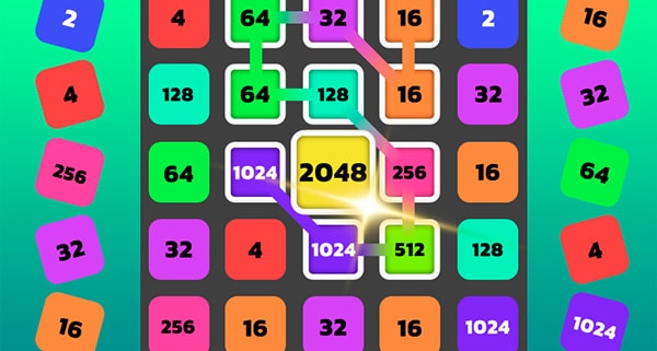 2048 Line Merge Game 🕹️ Play Now at RoundGames