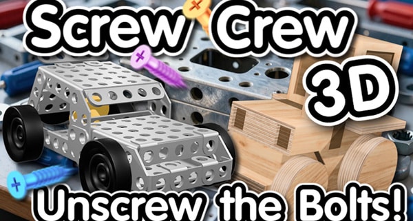 Screw Crew 3D: Unscrew the Bolts Game 🕹️ Play Now