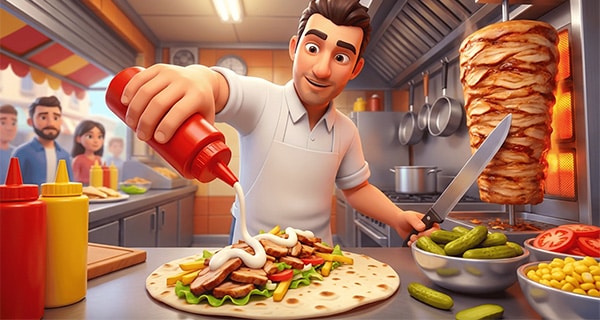 Cooking Shawarma Idle Game 🕹️ Play Online Now