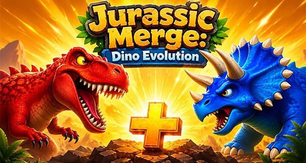 Jurassic Merge: Dino Evolution Game 🕹️ Play Online